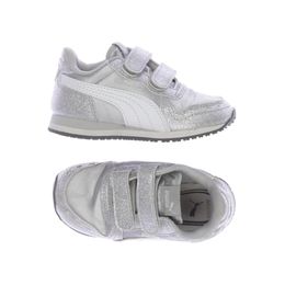 Puma Damen Kinderschuhe, silber, Gr. 23