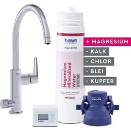 BWT Aqa drink Pure urban - grohe Filterarmatur - C-Auslauf - Magnesium Mineralized Kartusche