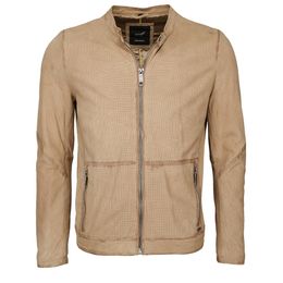 Maze Lederjacke 'Brunswick' Herren Gr&ouml;&szlig;e M beige