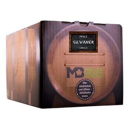 Weinhaus Müller Bornheim Pfalz Silvaner Weißwein lieblich 10 % vol. 5 Liter Bag in Box