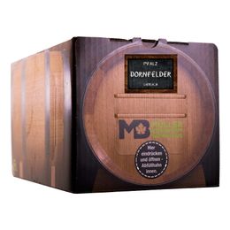 Weinhaus Müller Bornheim Pfalz Dornfelder Rotwein lieblich 12 % vol. 5 Liter Bag in Box