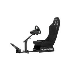 Playseat Gaming-Stuhl "Evolution - Alcantara" Stühle Gr. B/H/T: 50cm x 40cm x 60cm, schwarz (schwarz, schwarz)