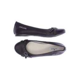 Tom Tailor Damen Ballerinas, schwarz, Gr. 38