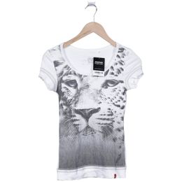 EDC by Esprit Damen T-Shirt, weiß, Gr. 34