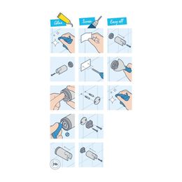 Grohe QuickGlue Set S Kleber für Brausenprodukte 41247000 41247000