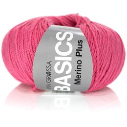 Lana Grossa Basics Merino Plus – Schurwollmischgarn, pink