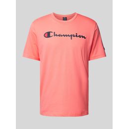 Champion T-Shirt mit Label-Print