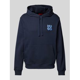 Hugo Hoodie mit Label-Print Modell 'Dimonihood'