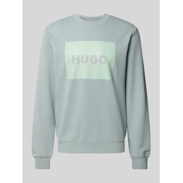 Hugo Sweatshirt mit Label-Print Modell 'DURAGOL'