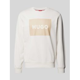 Hugo Sweatshirt mit Label-Print Modell 'DURAGOL'