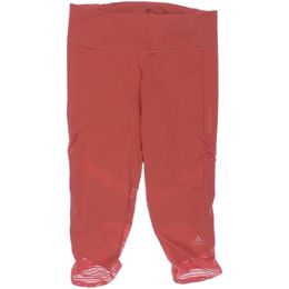 Adidas Damen Stoffhose, orange, Gr. 0