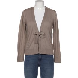 hessnatur Damen Strickjacke, grau, Gr. 36