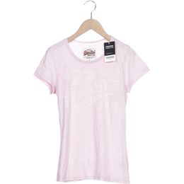 Superdry Damen T-Shirt, pink, Gr. 36