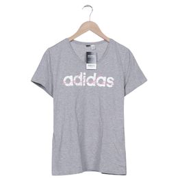 Adidas Damen T-Shirt, grau, Gr. 38