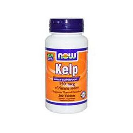 Now Foods, Kelp 150 µg, 200 Tabletten [3.362,87 EUR pro kg]