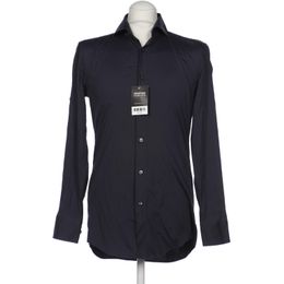 BOSS by Hugo BOSS Herren Hemd, marineblau, Gr. 44