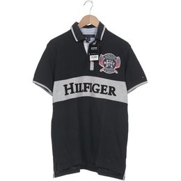 Tommy Hilfiger Herren Poloshirt, schwarz, Gr. 48