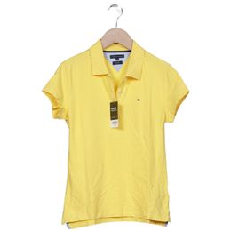 Tommy Hilfiger Damen Poloshirt, gelb, Gr. 38