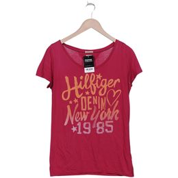 Hilfiger Denim Damen T-Shirt, pink, Gr. 42