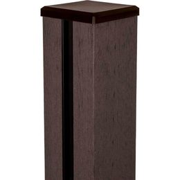 GroJa BPC-Steckzaunpfosten Terra, 100 cm, Aufschrauben