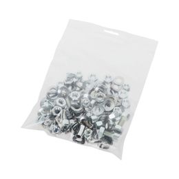 ratioform economy Druckverschlussbeutel mit Euroloch, VE 1000 Stk, LxB 60 x 40 mm, ab 20 VE