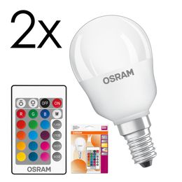 hofstein LED E14 2er Set 4,5 Watt 2700 Kelvin 250 Lumen