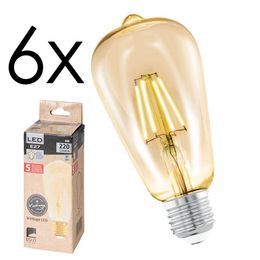 hofstein LED E27 6er Set 4 Watt 2200 Kelvin 220 Lumen