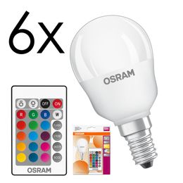 hofstein LED E14 6er Set 4,5 Watt 2700 Kelvin 250 Lumen