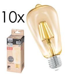 hofstein LED E27 10er Set 4 Watt 2200 Kelvin 220 Lumen