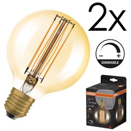 hofstein LED E27 2er Set 5,8 Watt 2200 Kelvin 470 Lumen