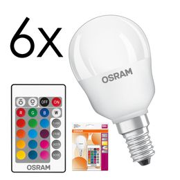 hofstein LED E14 6er Set 4,5 Watt 2700 Kelvin 250 Lumen