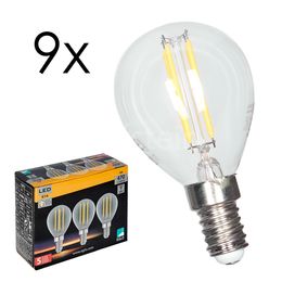 hofstein LED E14 9er Set 4 Watt 2700 470 Kelvin