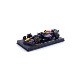 Bburago 18-38083V1 - Modellauto - F1 Red Bull RB19 '23 #1 Verstappen Miami GP (mit Helm, Maßstab 1:43)