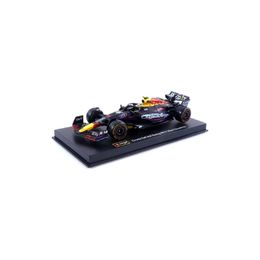 Bburago 18-38083P1 - Modellauto - F1 Red Bull RB19 '23 #11 Perez Miami GP (mit Helm, Maßstab 1:43)