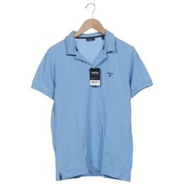 Gant Herren Poloshirt, blau, Gr. 48