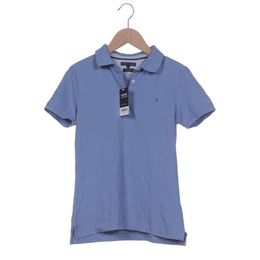 Tommy Hilfiger Damen Poloshirt, hellblau, Gr. 36