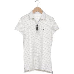 Tommy Hilfiger Damen Poloshirt, weiß, Gr. 38