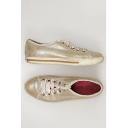 Paul Green Damen Sneakers, gold, Gr. 39.5