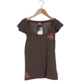 BOSS Orange Damen T-Shirt, braun, Gr. 38