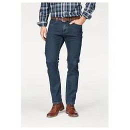 Stretch-Jeans Pioneer AUTHENTIC JEANS "Ron" Gr. 42, Länge 32, grau (dark-stone) Herren Jeans Straight Fit