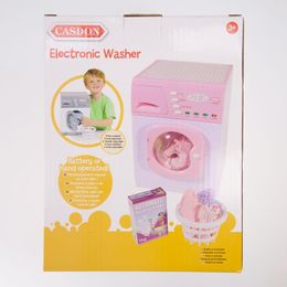 TK Maxx Rosafarbene elektronische Spielzeug-Waschmaschine