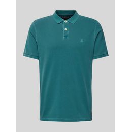 Marc O'Polo Regular Fit Poloshirt mit Label-Stitching