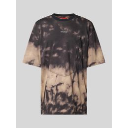 Hugo T-Shirt mit Label-Print Modell 'Doforesto'