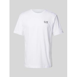 EA7 Emporio Armani T-Shirt mit Label-Print