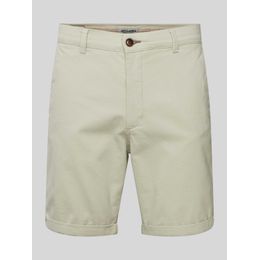 Jack & Jones Regular Fit Bermudas mit Strukturmuster Modell 'FURY'