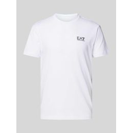 EA7 Emporio Armani T-Shirt mit Label-Print