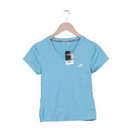 Adidas Damen T-Shirt, hellblau, Gr. 32