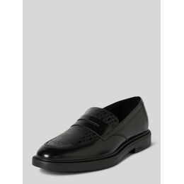 BOSS Loafer aus Leder mit Label-Detail Modell 'Larry'