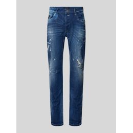 ER Elias Rumelis Slim Fit Jeans im 5-Pocket-Design Modell 'Noel'