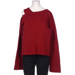 Cos Damen Sweatshirt, bordeaux, Gr. 36